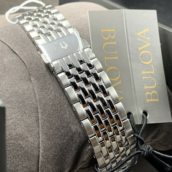 Bulova | Accessories | Bulova Open Heart Automatic Ss Gray Dial Watch ...